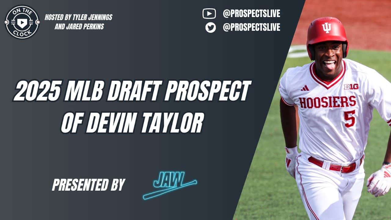 Devin Taylor, OF, Indiana: Rising Star Impresses Scouts With Strong ...