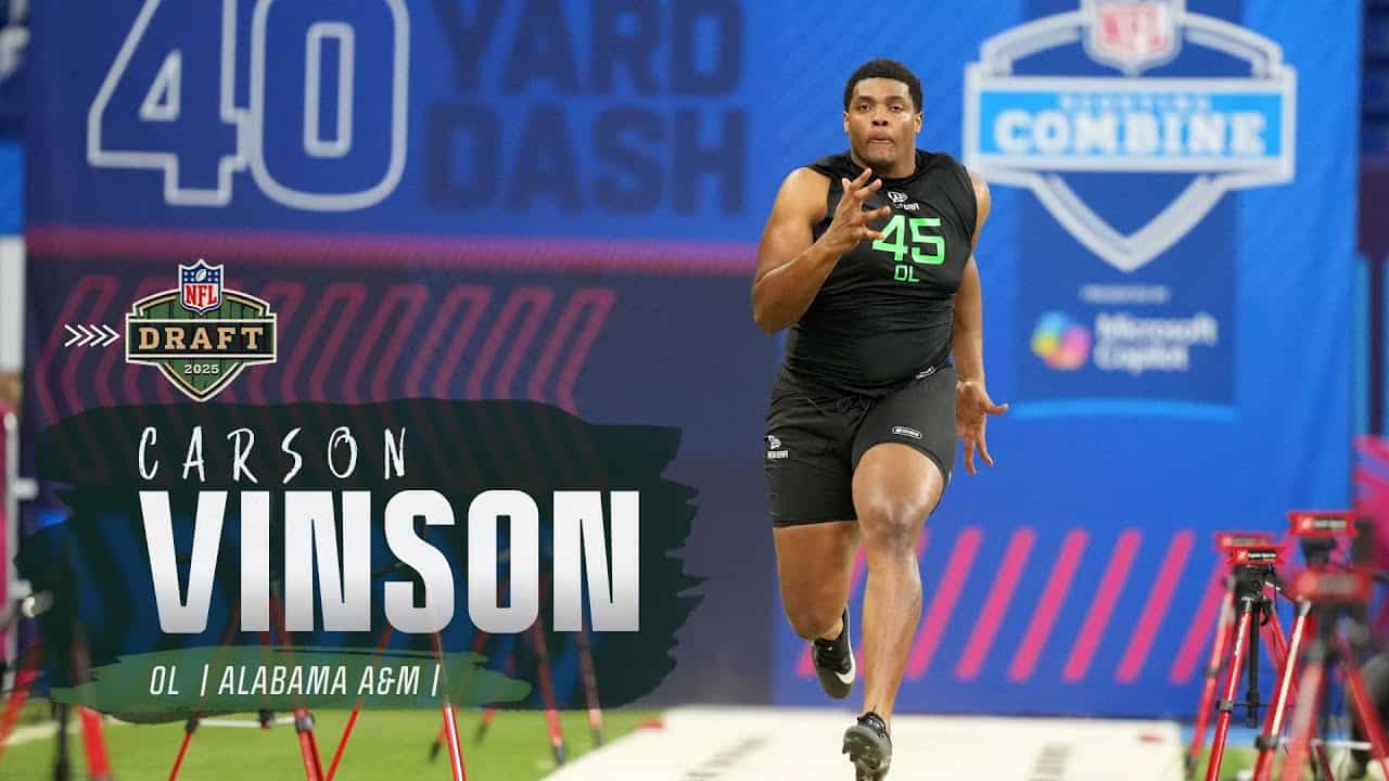 Carson Vinson Alabama A&M OT: Rising Star On The Offensive Line - Mad ...