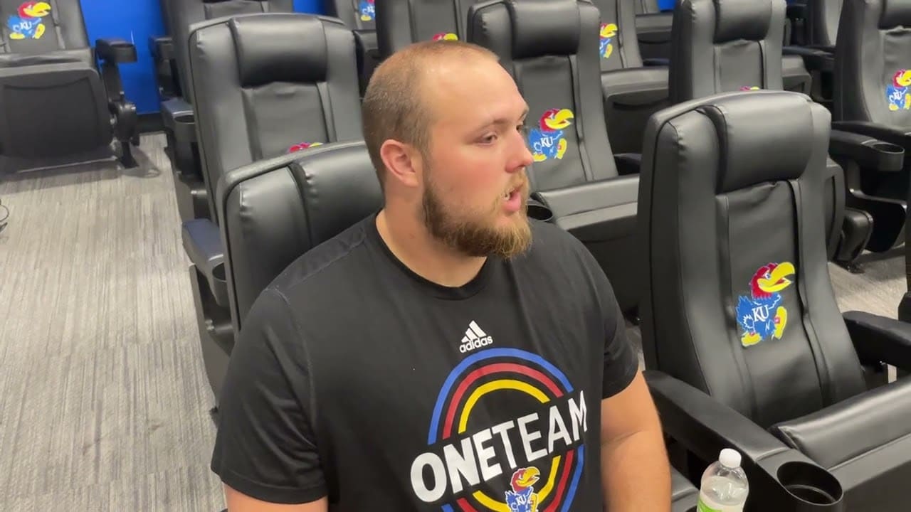 Bryce Cabeldue Kansas OT: Rising Star On Jayhawks' Offensive Line - Mad ...