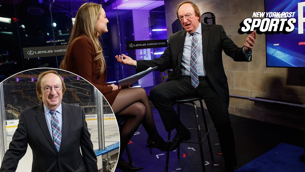 Sam Rosen - New York Rangers Announcer Celebrates 40 Years Behind The ...