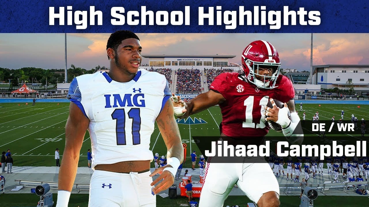 Jihaad Campbell Alabama LB Emerges As Defensive Standout In 2025 Season ...