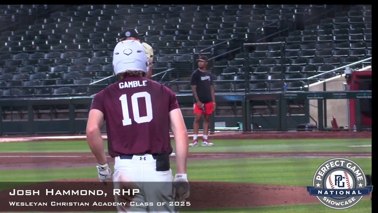 Josh Hammond, RHP/3B, Wesleyan Christian (NC) Shows Versatile Skills ...