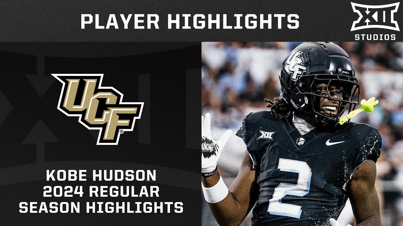 Kobe Hudson UCF WR: Rising Star Poised For Breakthrough 2025 Season ...