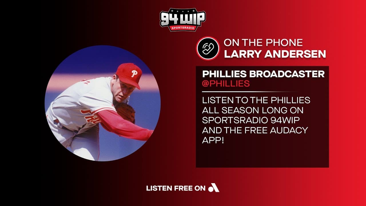 Larry Andersen - Philadelphia Phillies Legend Celebrates 40 Years In ...
