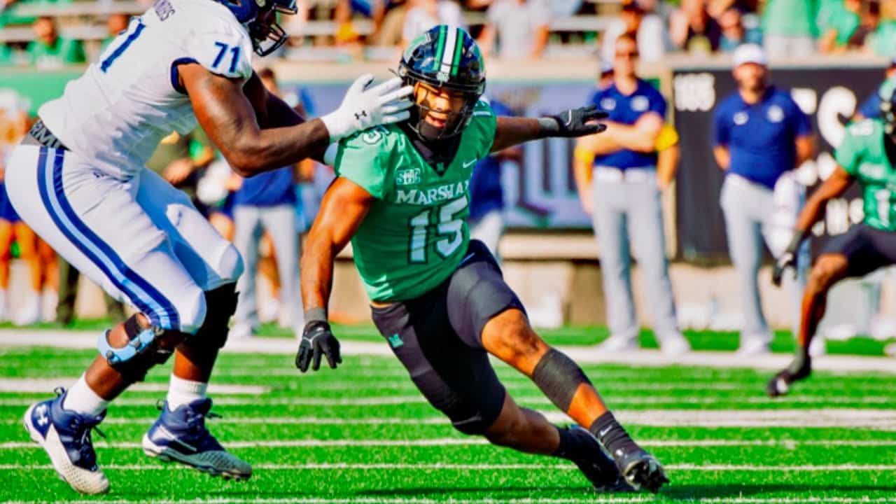 Mike Green Marshall EDGE: A Rising Star In College Football - Mad About ...