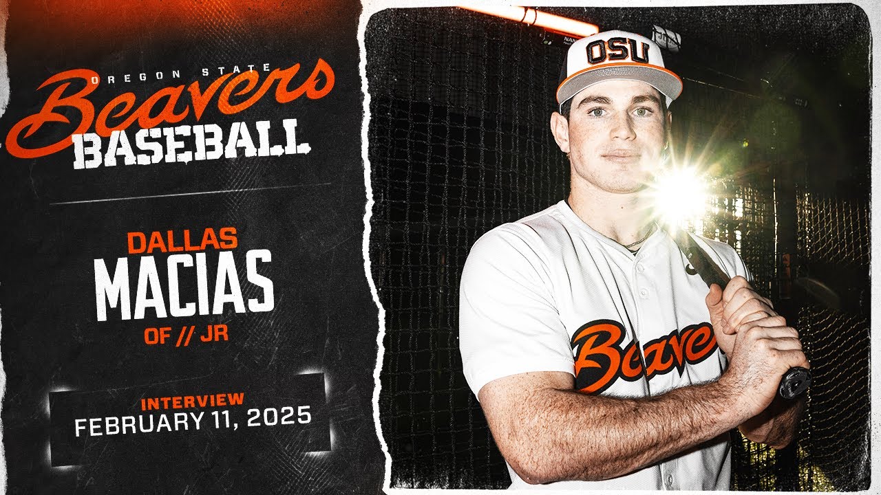 Dallas Macias OF Oregon State Leads Beavers To Conference Victory - Mad ...