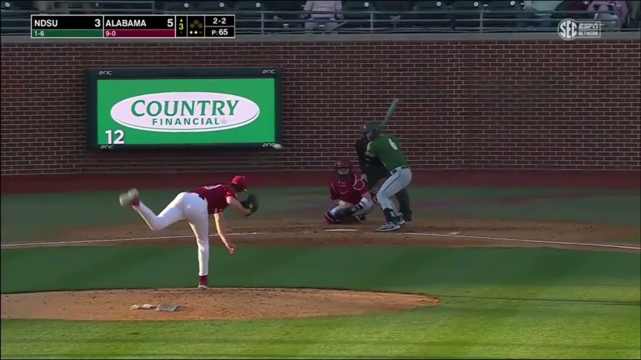 Zane Adams, LHP, Alabama: Rising Star Poised For Breakout 2025 Season ...