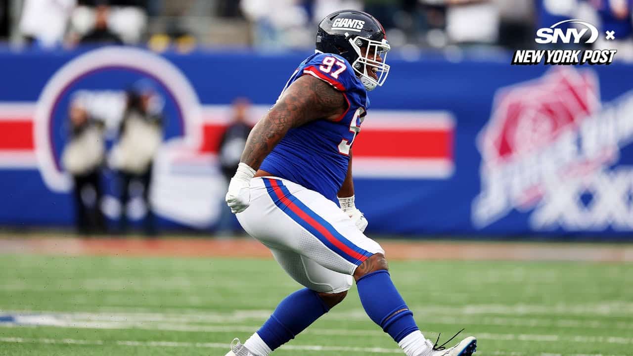 Dexter Lawrence II Net Worth Explodes: How The Giants Star Defensive ...