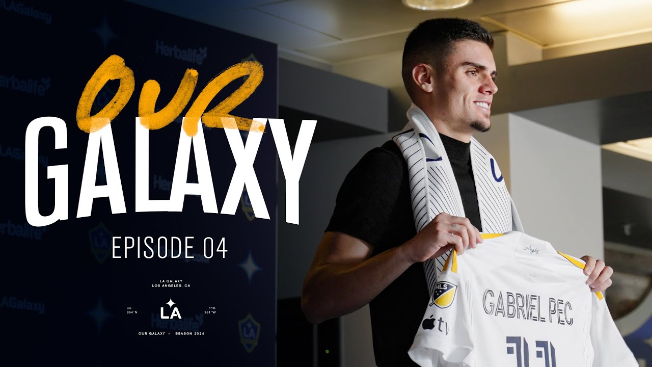 Gabriel Péc LA Galaxy Forward #11 Performance Highlights And Impact ...
