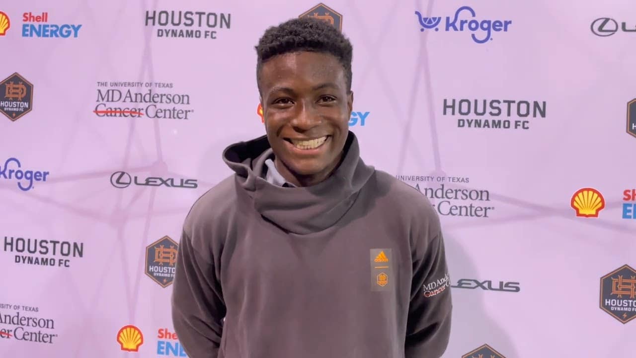 Brooklyn Raines Houston Dynamo FC Midfielder #35 Profile And ...