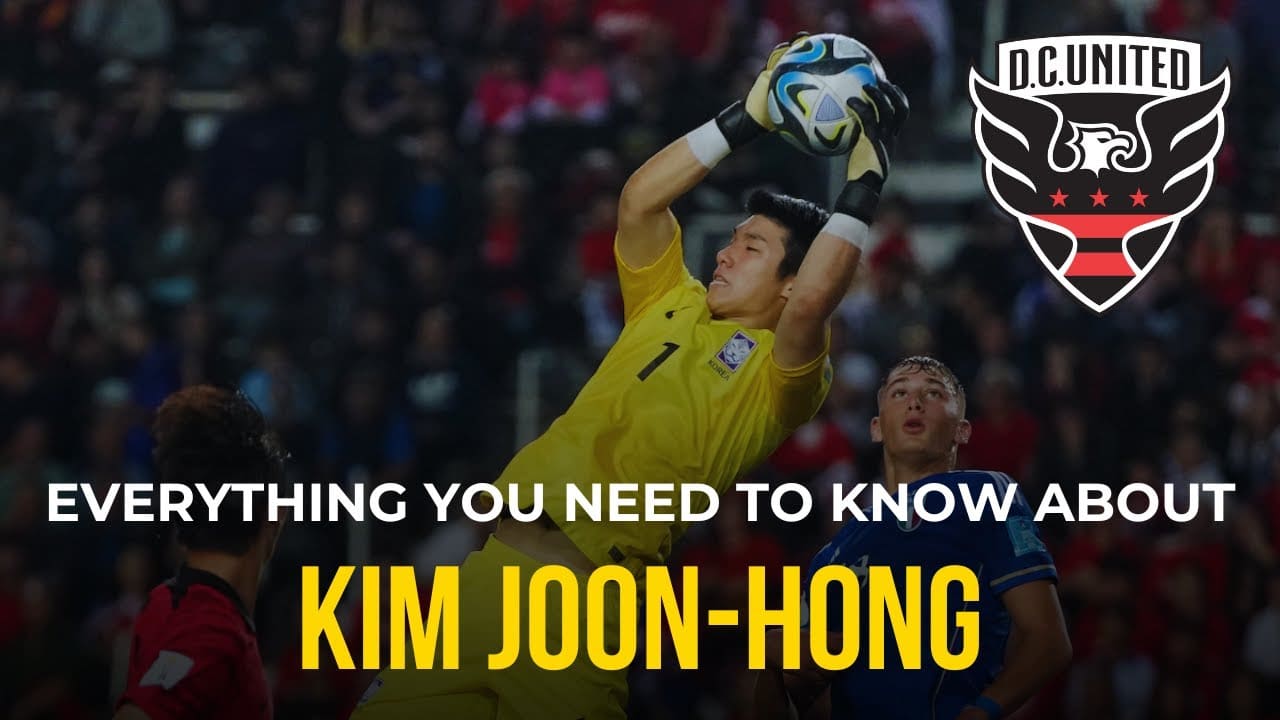 K. Joon Hong D.C. United Goalkeeper #1 Profile, Stats, And 2025 Season ...